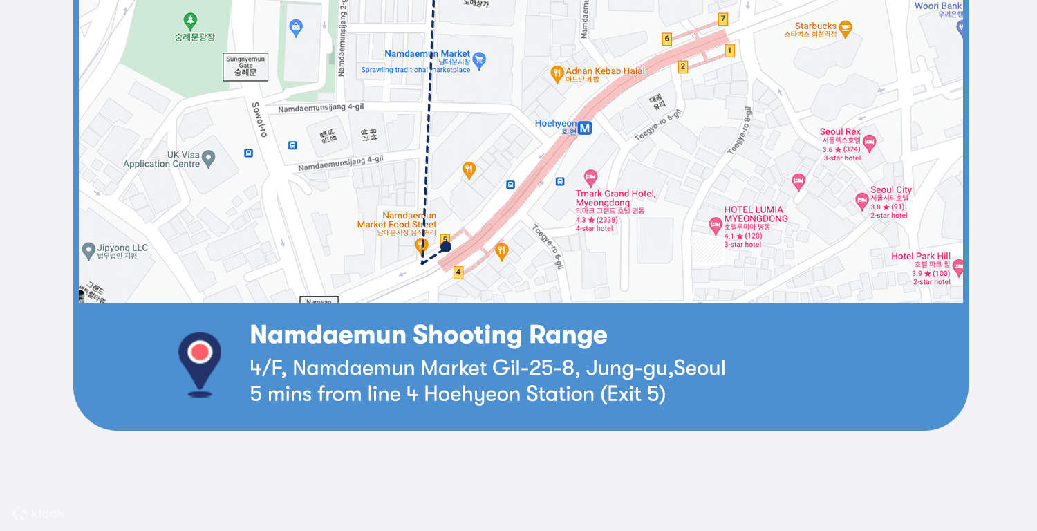 Namdaemun-Schießstand - Klook Deutschland