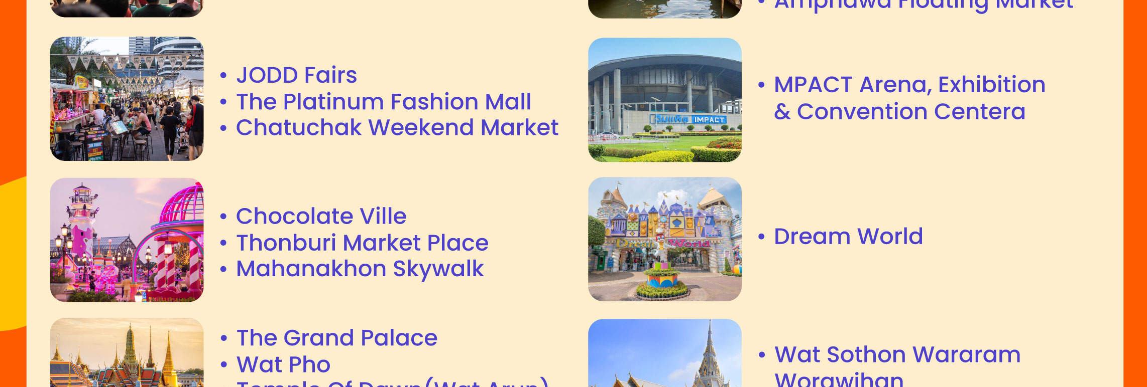 ทัวร์ส่วนตัวกรุงเทพฯ และเมืองใกล้เคียงโดย TTD Global - Klook ประเทศไทย