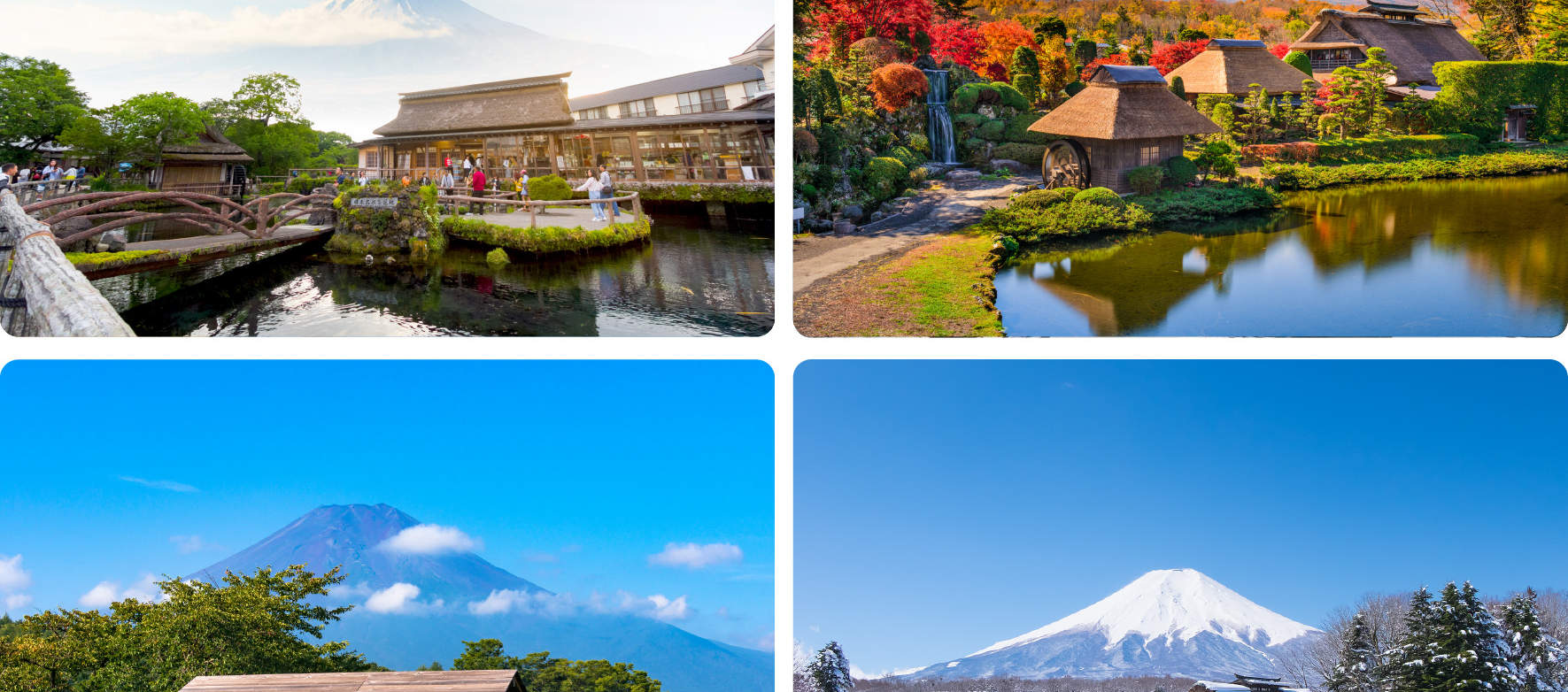 [Mt. Fuji & Hakone] Fujisan Yumeno Ohashi, Owakudani, Oshino Hakkai - Klook