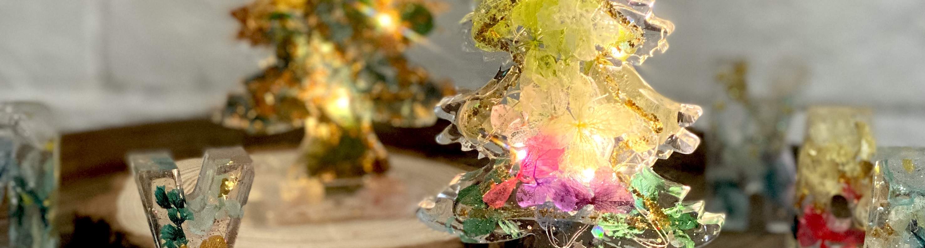 Handmade Classroom - Crystal Epoxy Christmas Tree Workshop Epoxy X'mas ...