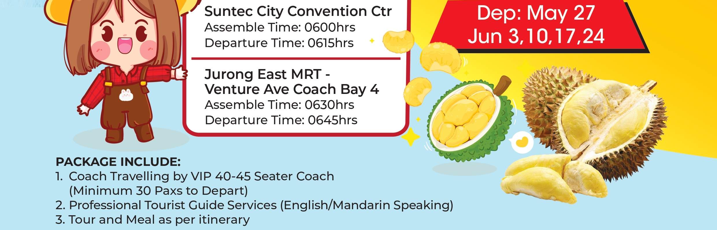 All You Can Eat Durian Buffet in Johor - Klook