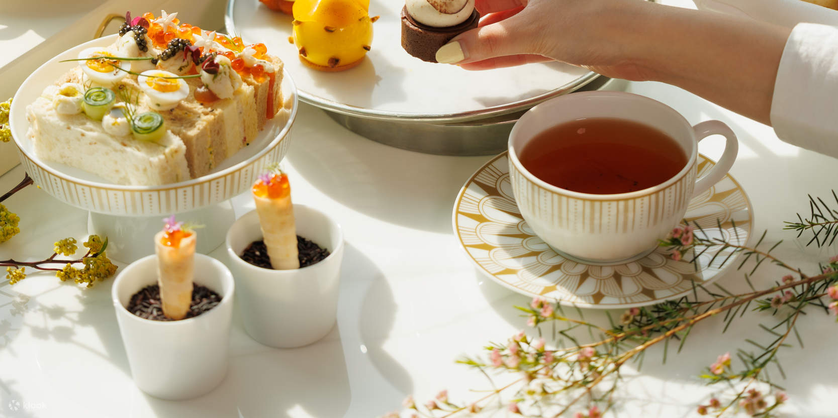 The Ritz-Carlton 방콕 애프터눈 티 - 클룩 Klook 한국