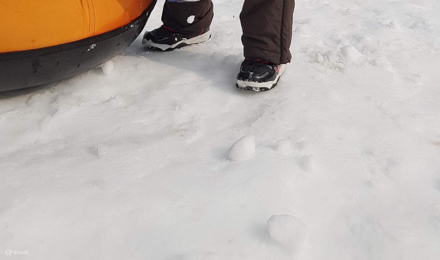 Feel the Korea winter in the Ice valley and Snow sledding park - Klook ...