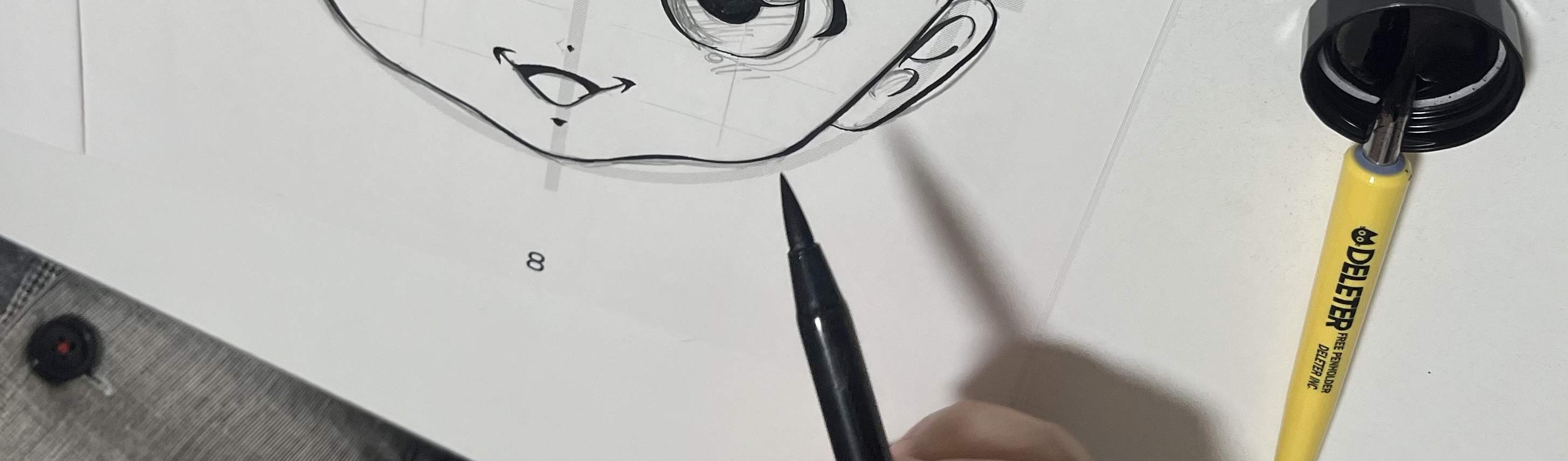 Manga production experience with a famous professional manga artist ...