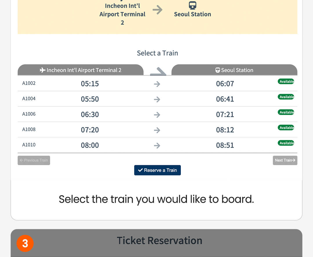 AREX Incheon Airport Express Train Ticket - Klook Singapore