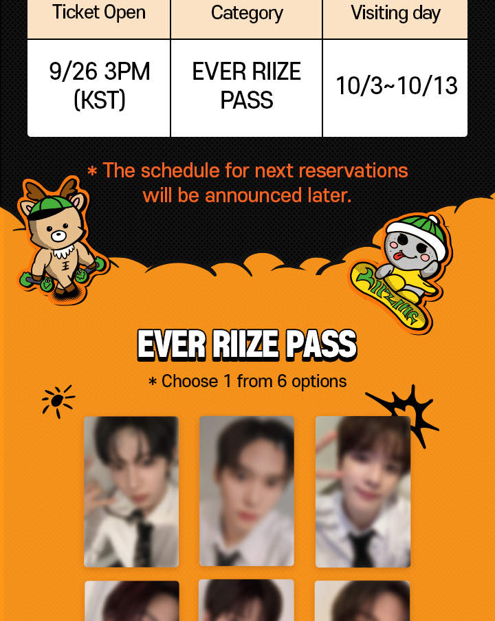 EVER RIIZE PASS - Klook Philippines
