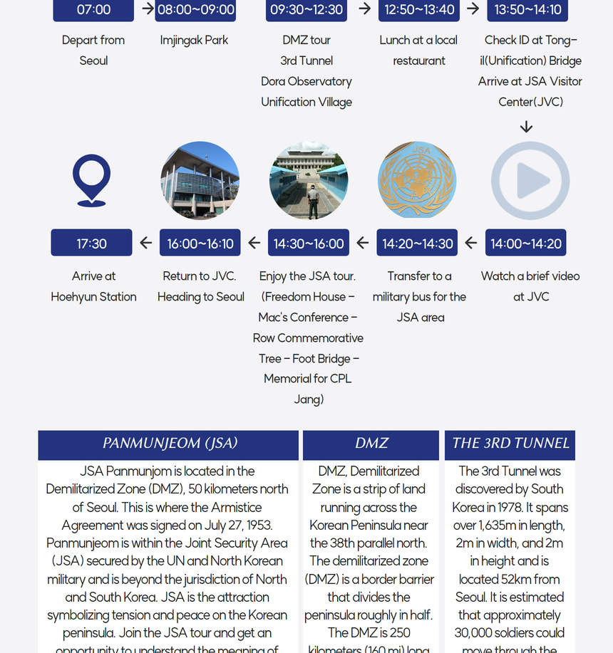 坡州 JSA & DMZ 1 日バス ツアー | Klook