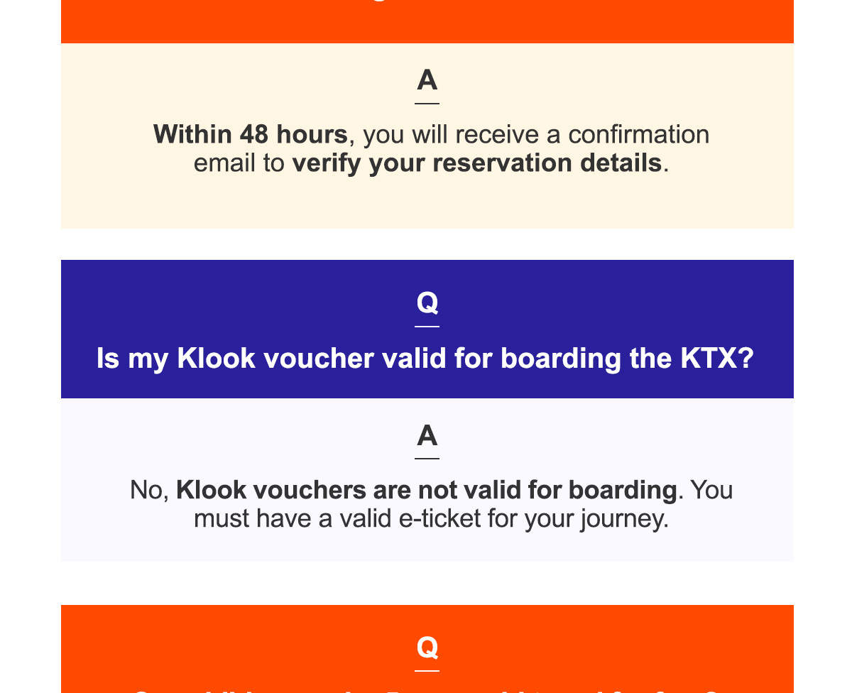 Seoul - Busan KTX Train Ticket - Klook