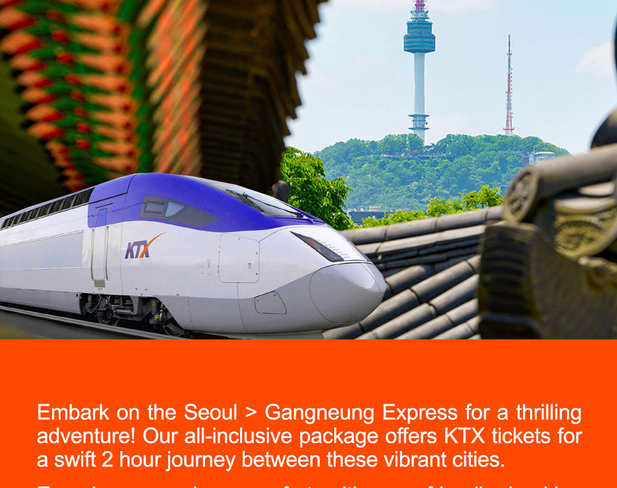 Seoul - Gangneung KTX Train Ticket - Klook United States