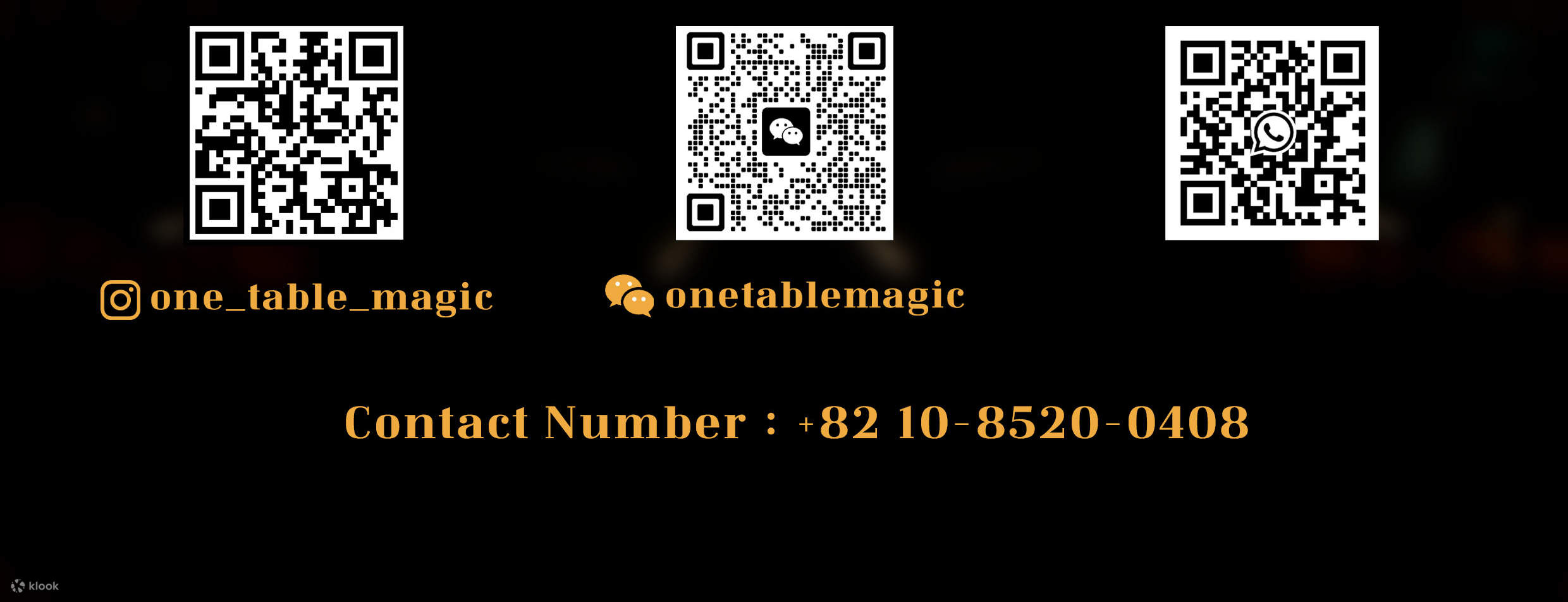 Tiket Pertunjukan ONE TABLE MAGIC di Seoul - Klook Indonesia
