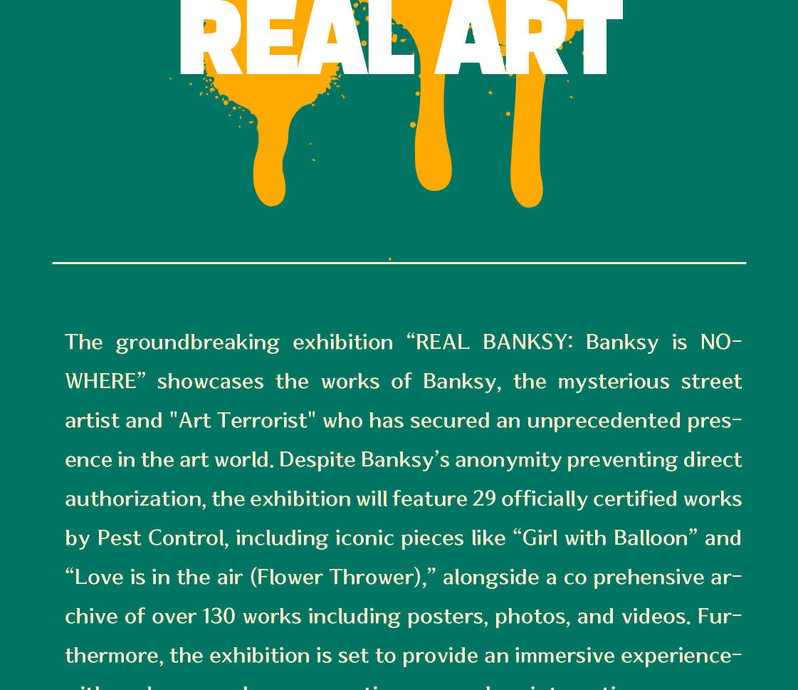 REAL BANKSY - Banksy is NOWHERE - Klook