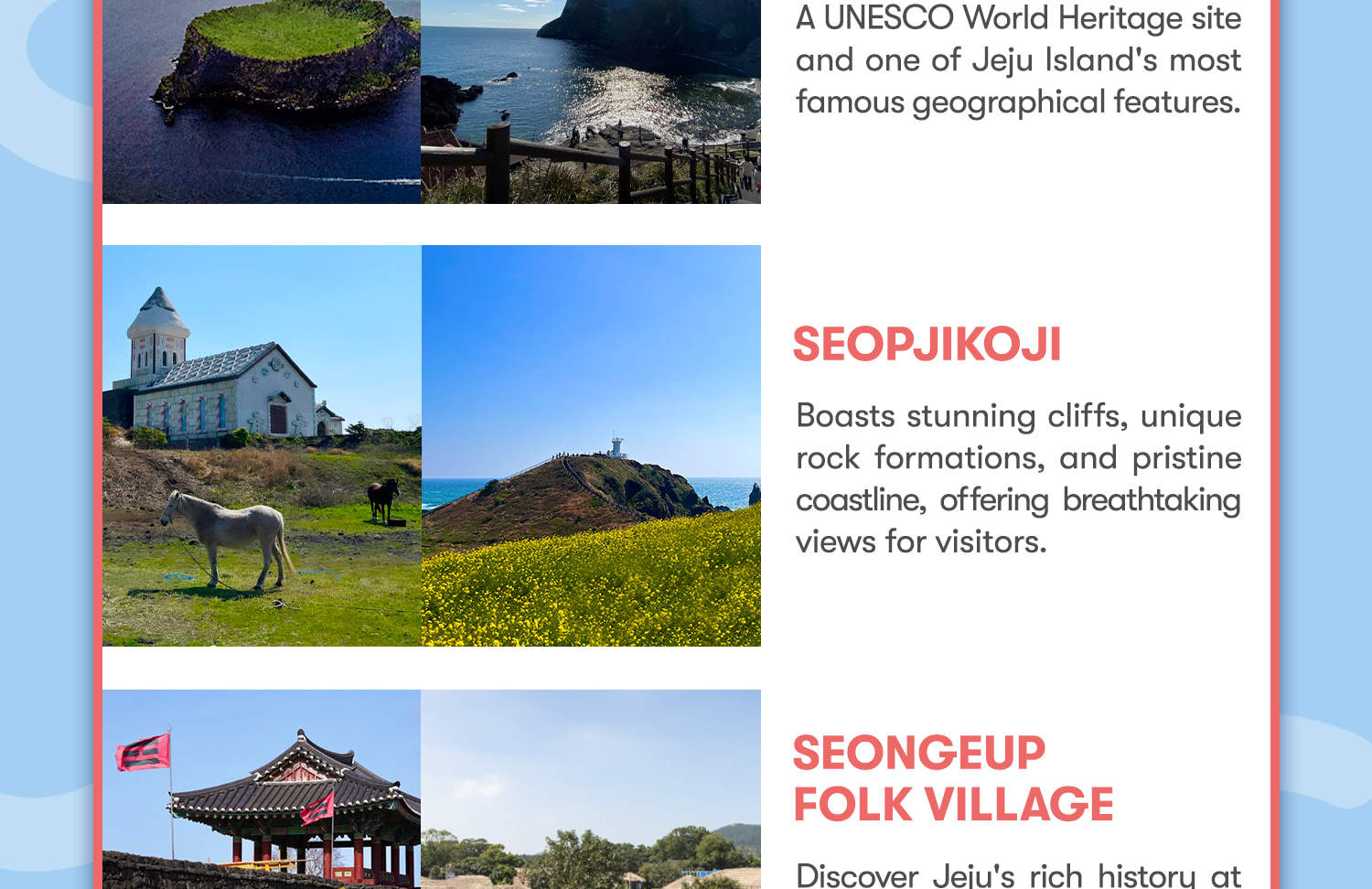 Tur Satu Hari Sorotan Jeju Barat - Klook Indonesia