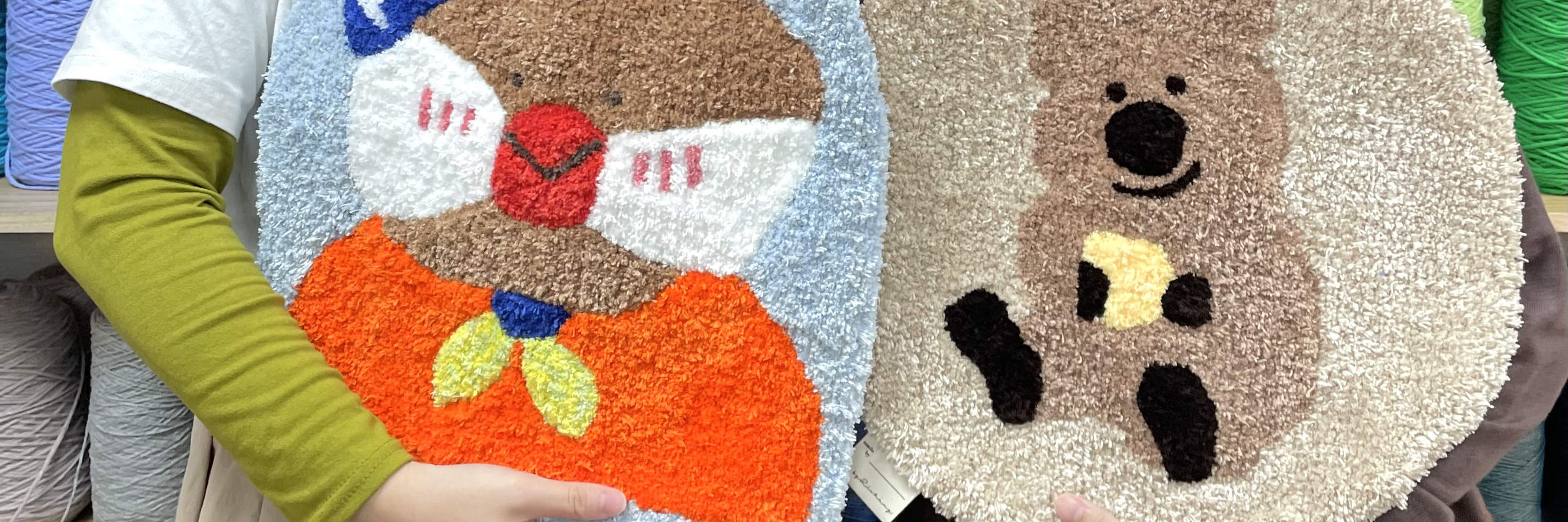 Taichung: tufting handmade carpets / pillows / tufted mirrors - Klook