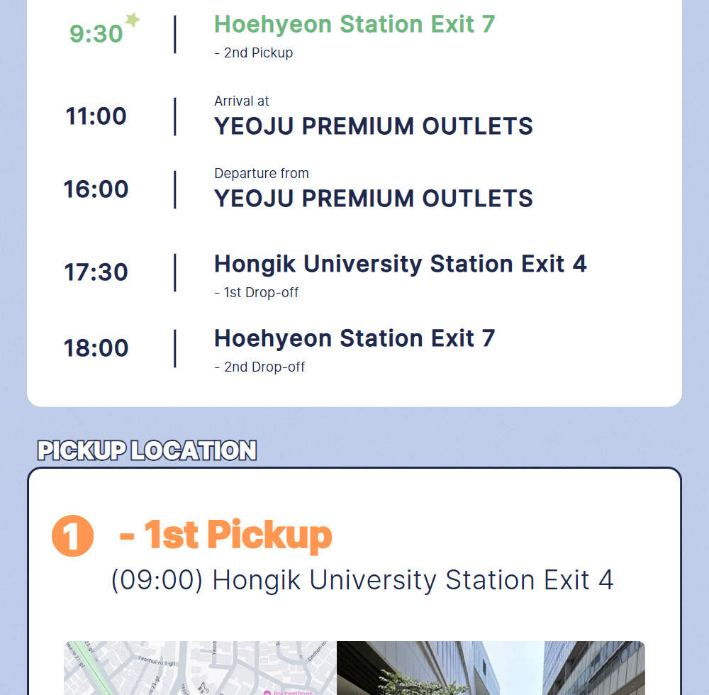 Yeoju Premium Outlets Shuttle Bus Transfer from Seoul - Klook United States