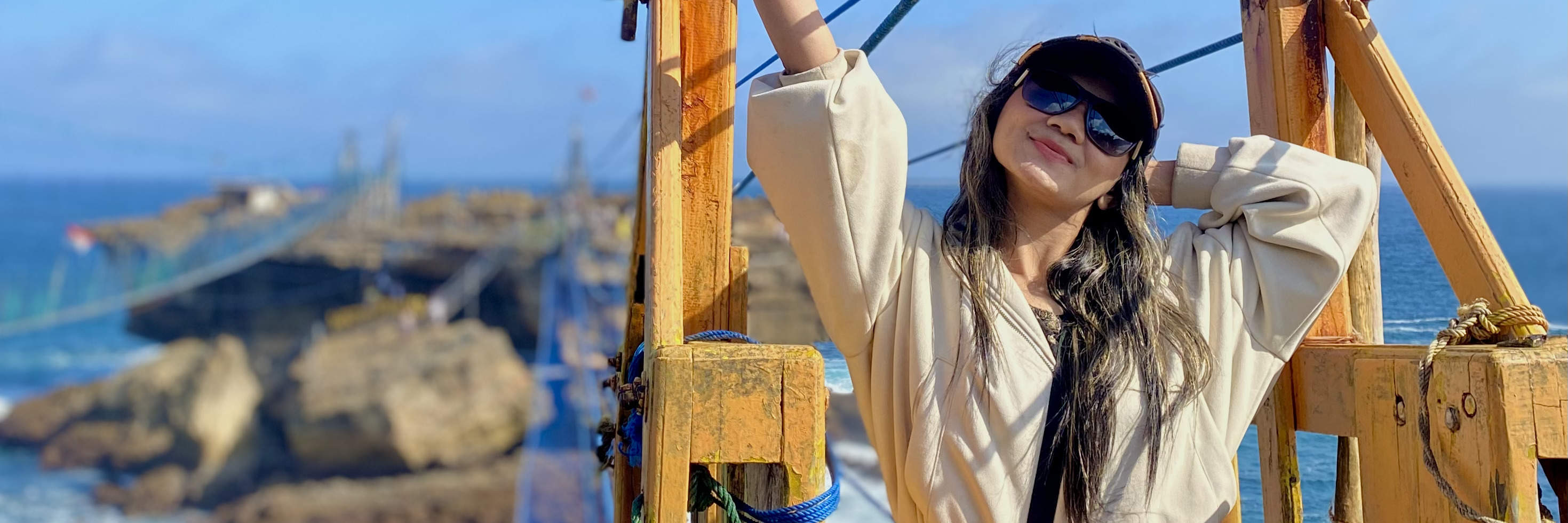 Sunrise at Panguk Kediwung, Jomblang Cave, Timang Beach Yogyakarta ...