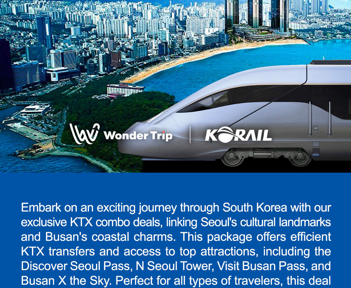 Seoul - Busan KTX Train Ticket - Klook