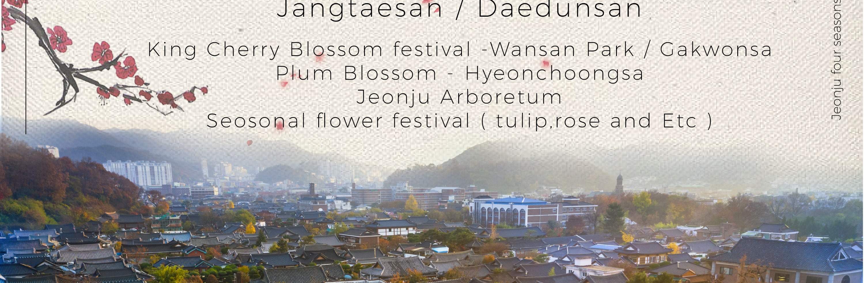 Jeonju Hanok Village & Jangtaesan & Daedunsan Tour from Seoul - Klook ...