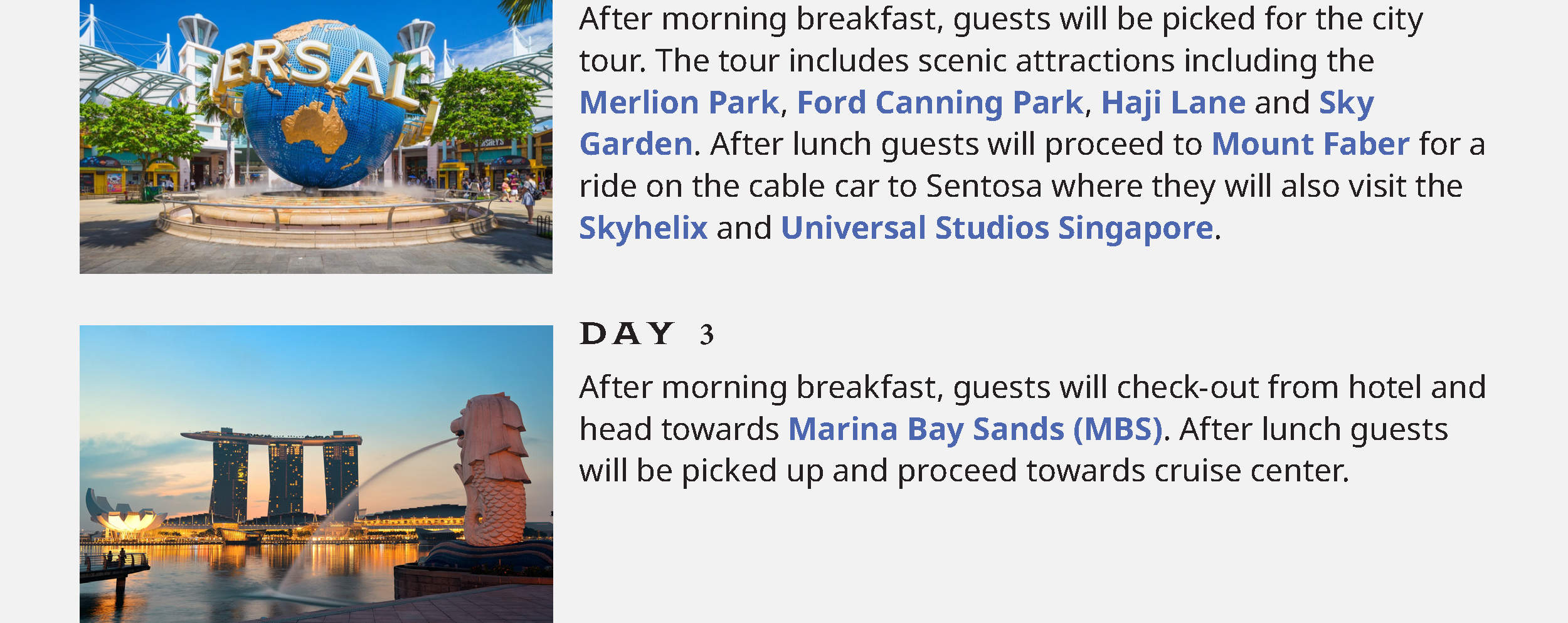 7 天 6 夜新加坡豪华游轮和私人 VIP 陆地游 - Klook客路