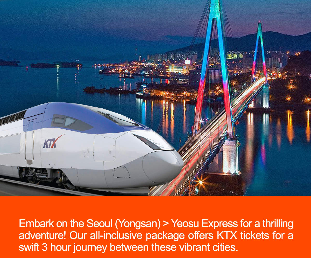 Seoul - Yeosu KTX Train Ticket - Klook New Zealand