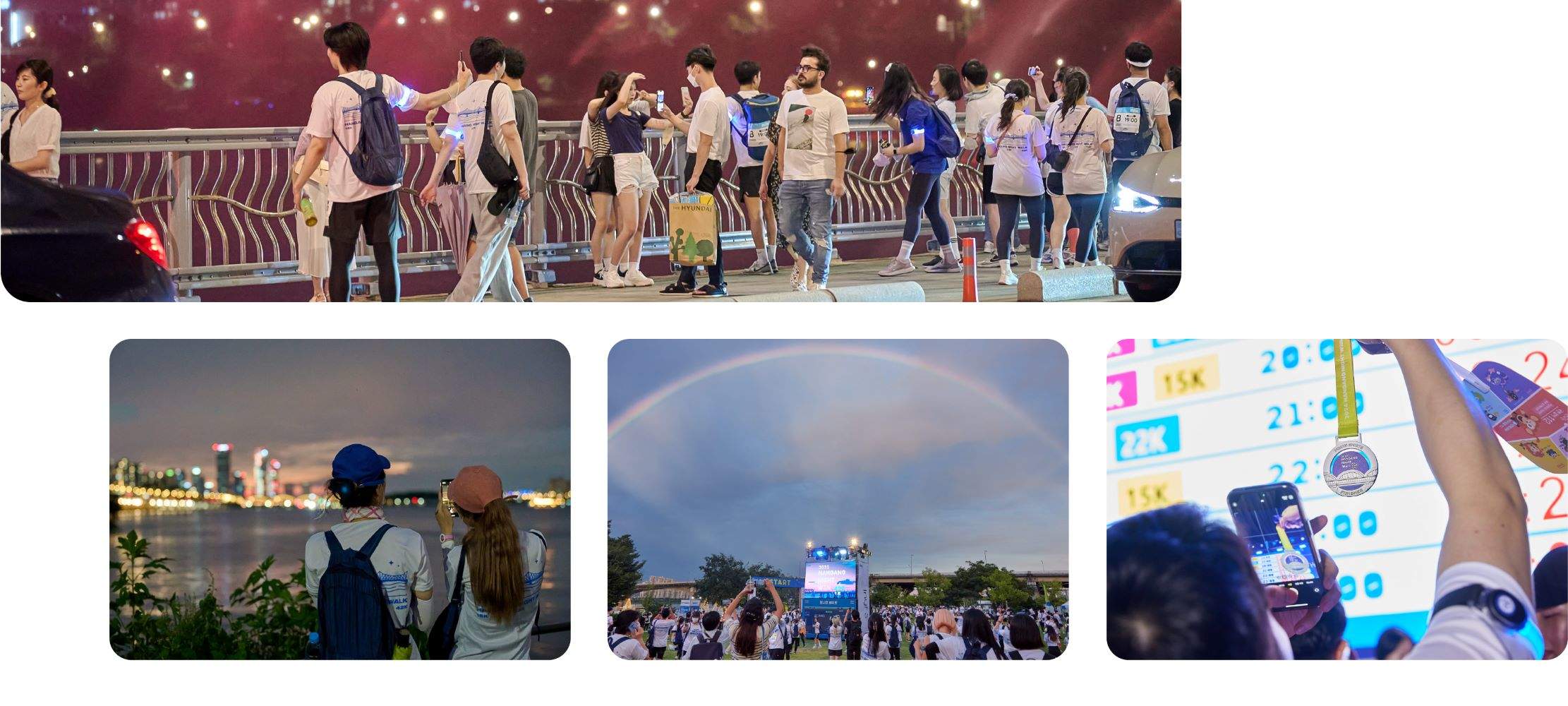 2025 Night Walk Challenge: Seoul Han River 14K & Busan Coastline 16K ...