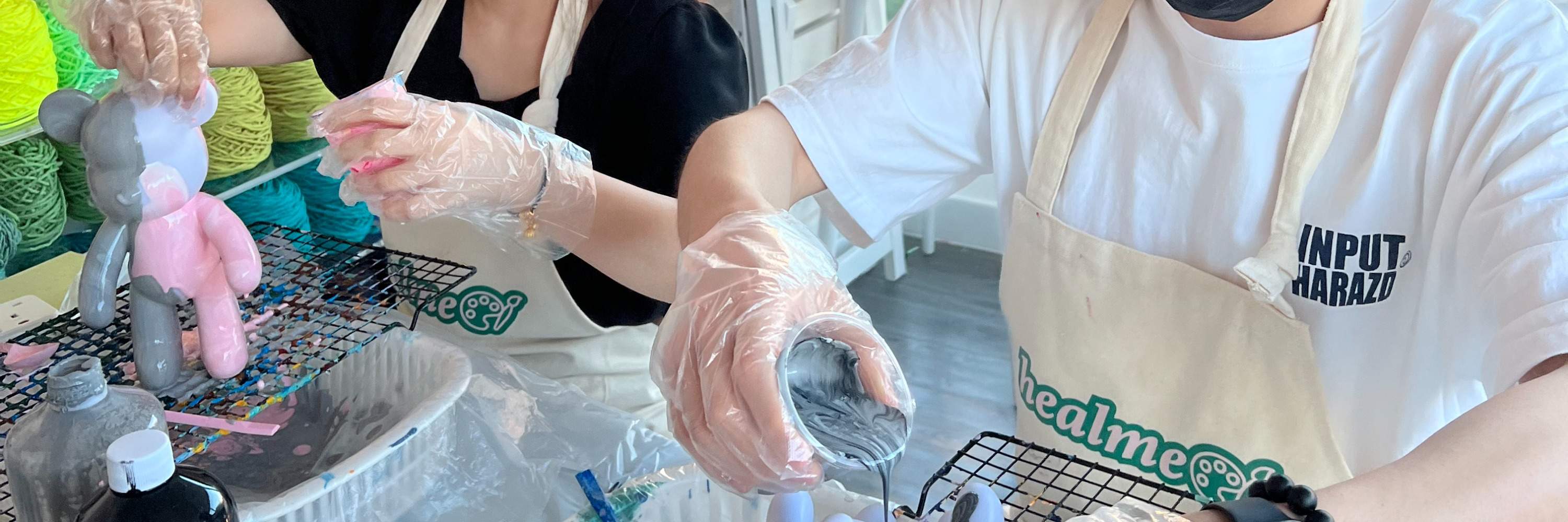 Heal Me Art - Fluid Rabbit Qian Ying｜Fluid Violent Bear｜Pressed Letter ...