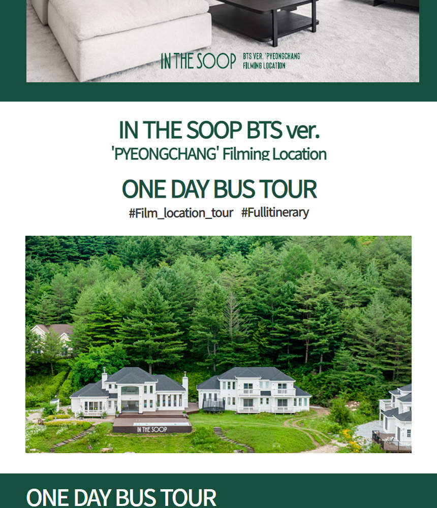 EN EL SOOP BTS Ver. (PyeongChang) Recorrido por el lugar de rodaje - Klook