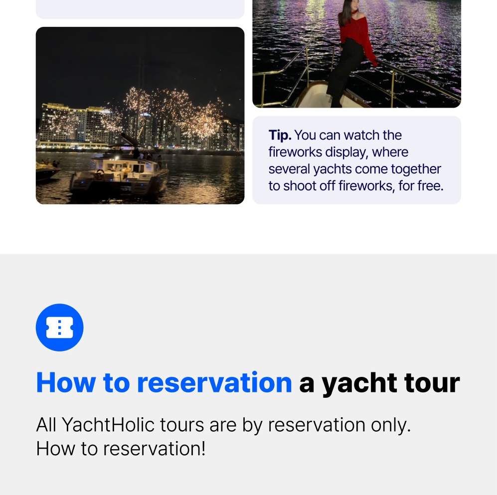 [Klook Discount] Luxury Yacht Experience in Busan (Photobook Free ...