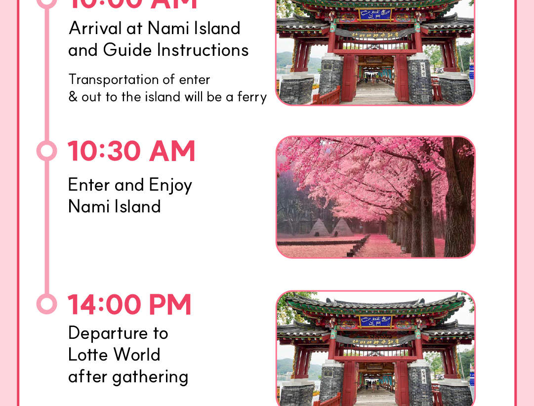 NAMI ISLAND and LOTTE WOLRD or SEOUL SKY - Klook Australia