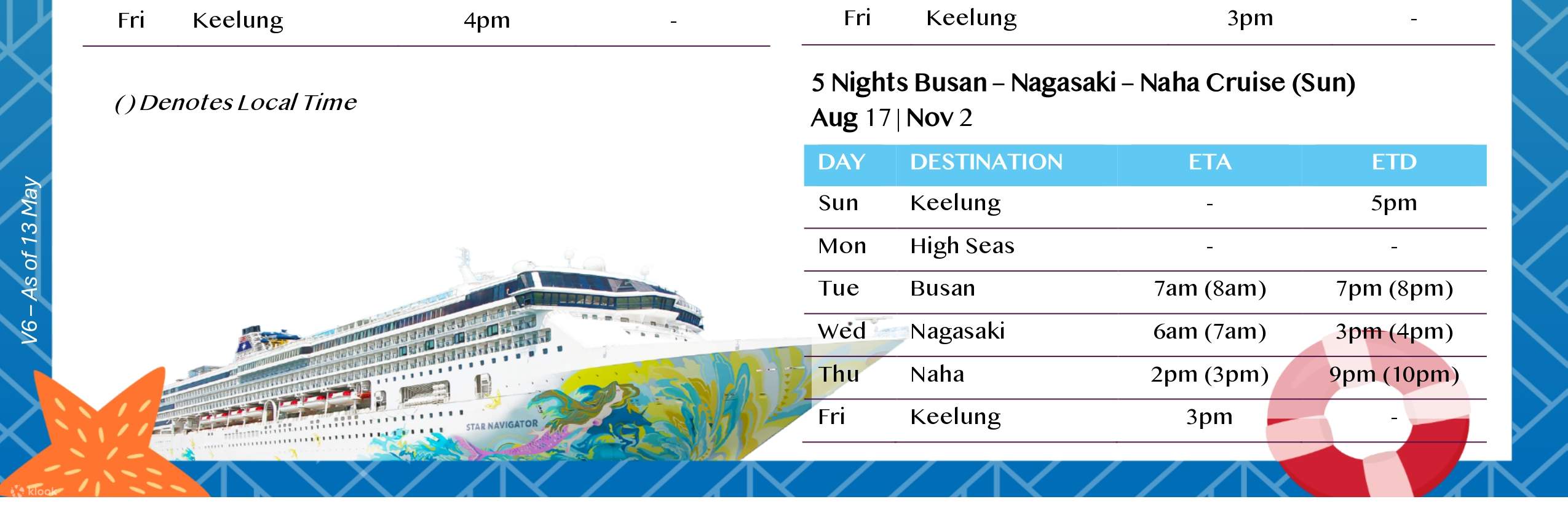 Star Navigator by StarCruises from Keelung - Klook