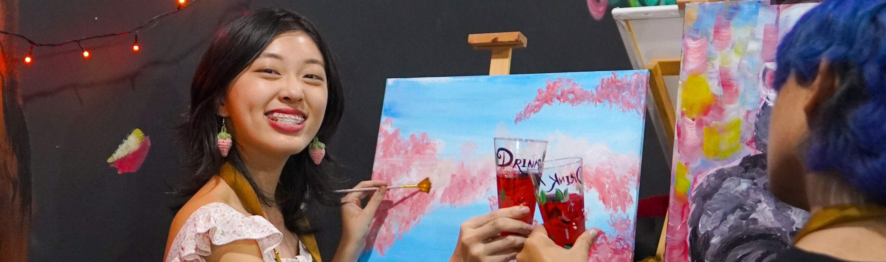 Sip and Paint Wonderland Art Jam at SCURO - Klook United States