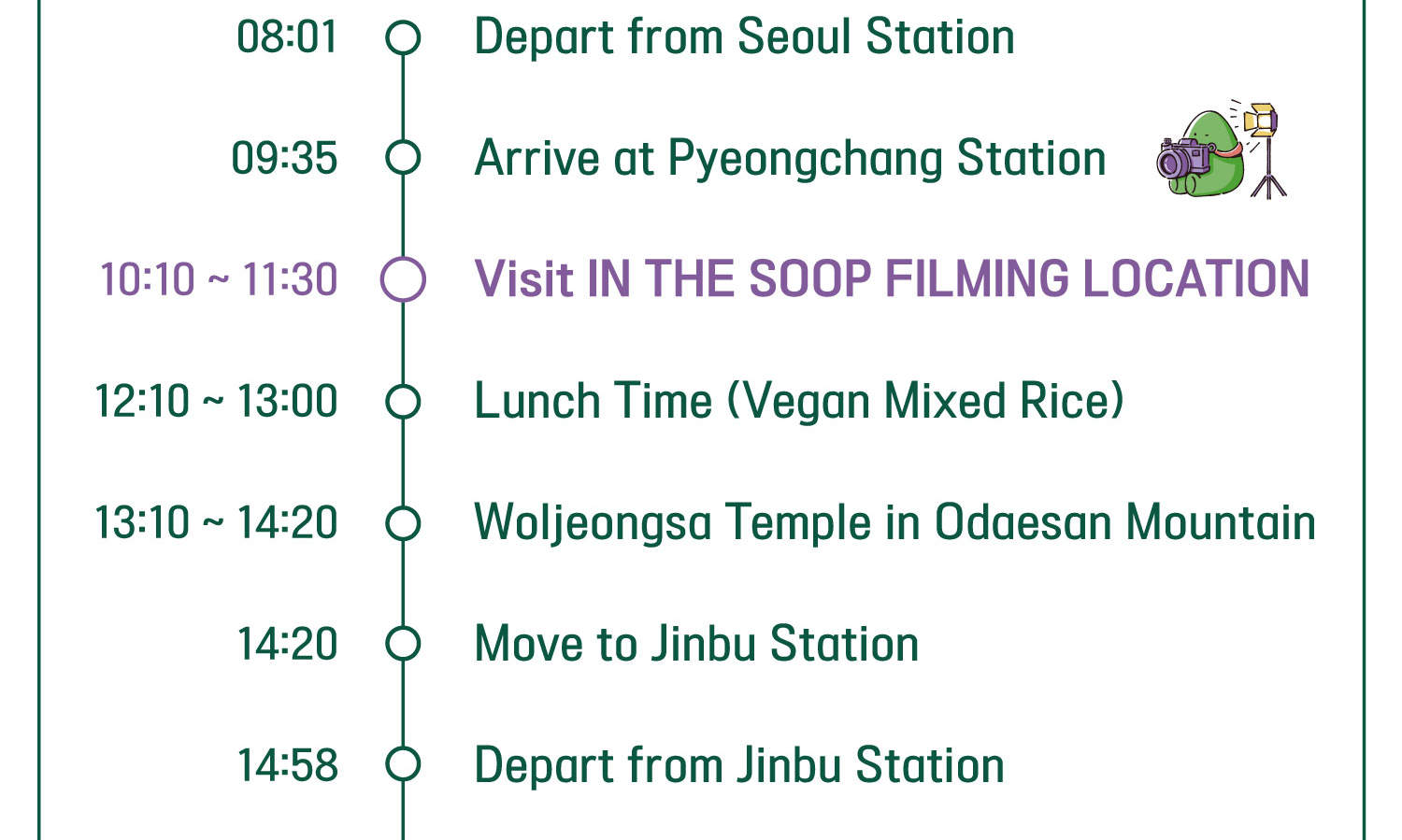 KTX ONE DAY TOUR IN THE SOOP - Klook