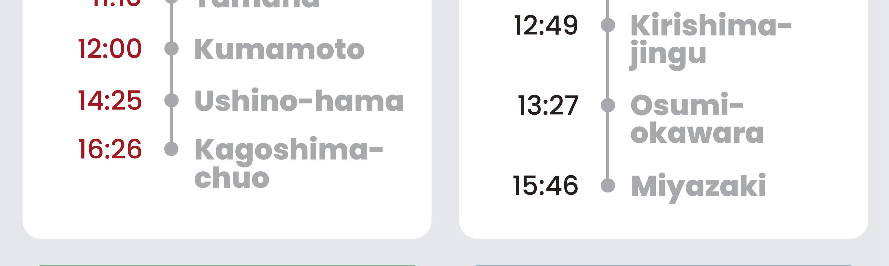 JR Kyushu 36+3 Green seat - Klook