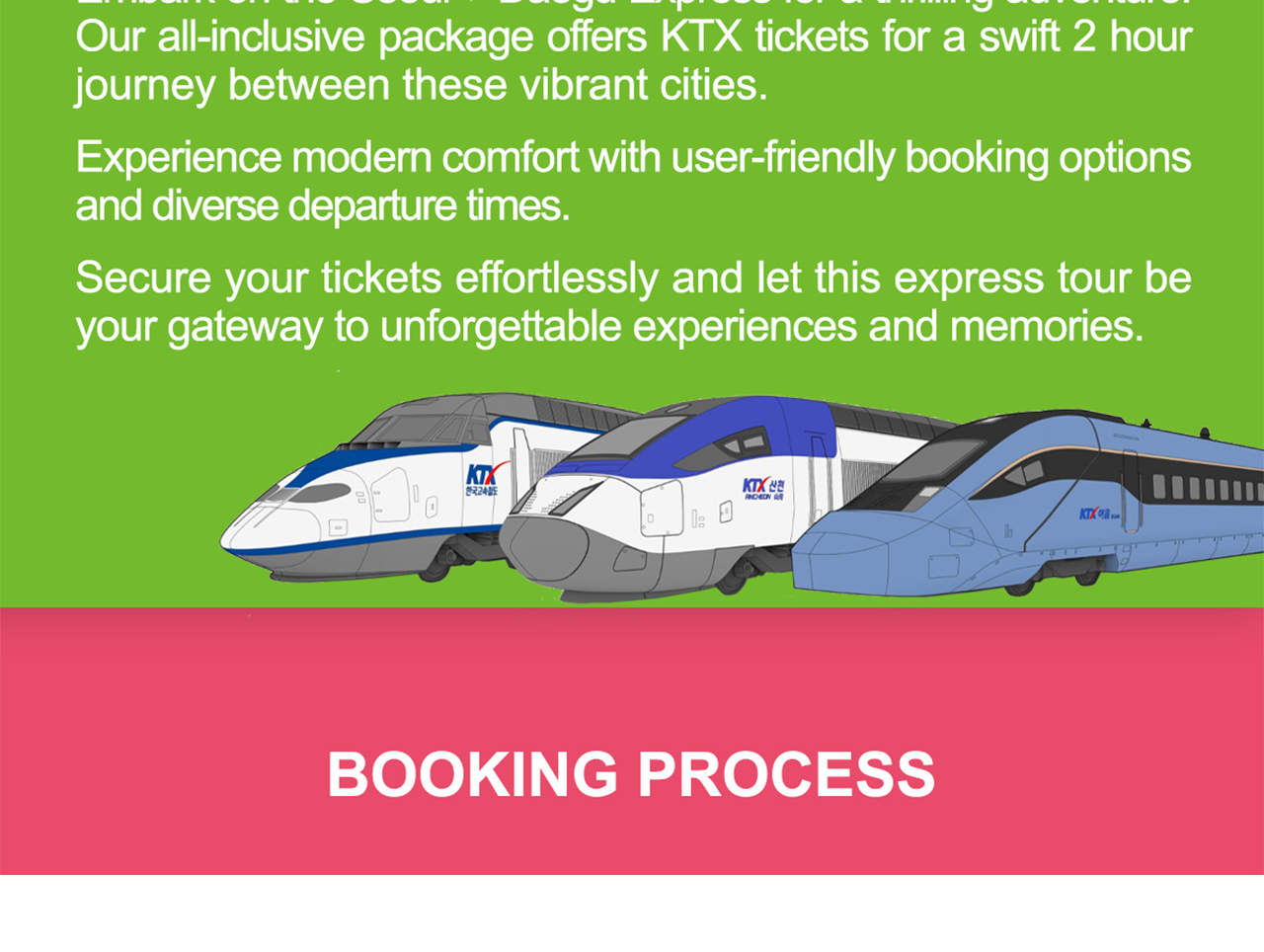 Seoul - Daegu KTX Train Ticket - Klook