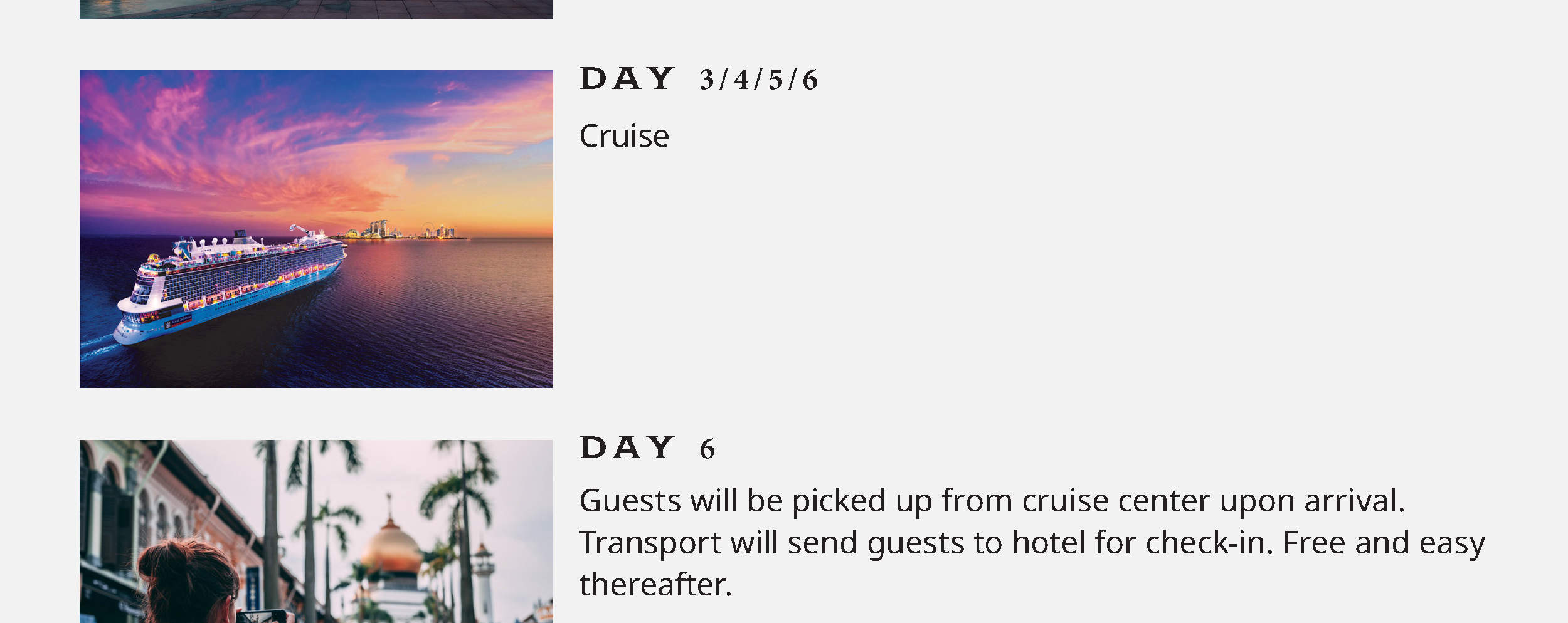 7 天 6 夜新加坡豪華遊輪和私人 VIP 陸地遊 - Klook 客路