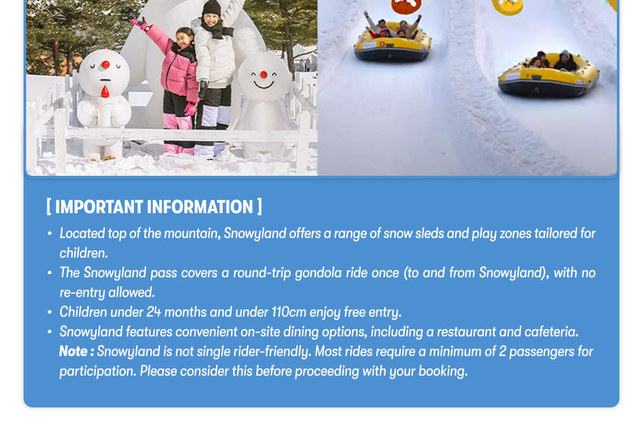Vivaldi Park Snowy Land One Day Self Guided Tour in Gangwon-do - Klook ...