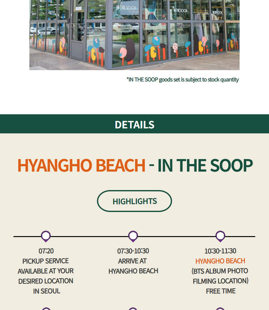 EN EL SOOP BTS Ver. Tour VIP privado de un día - Klook Estados Unidos