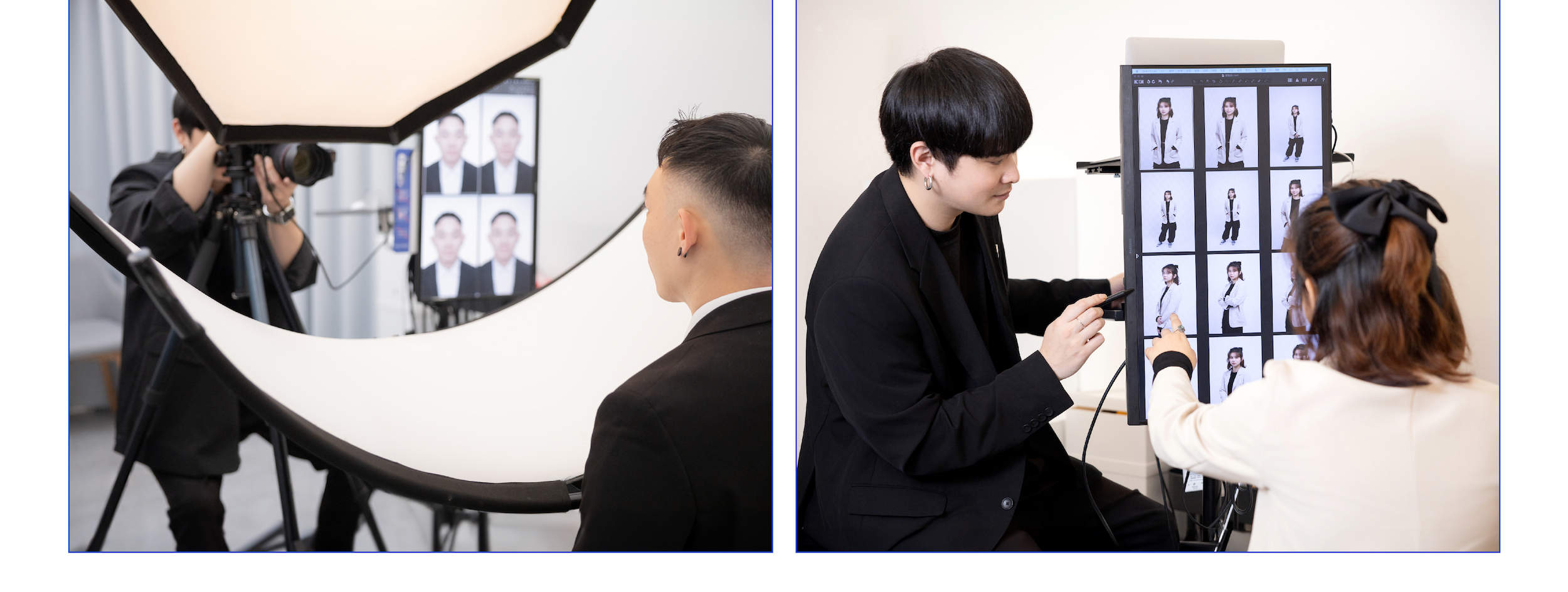 Taipei: HOLO+FACE Photo Studio · Korean ID Photos · Reservations required via phone or official ...