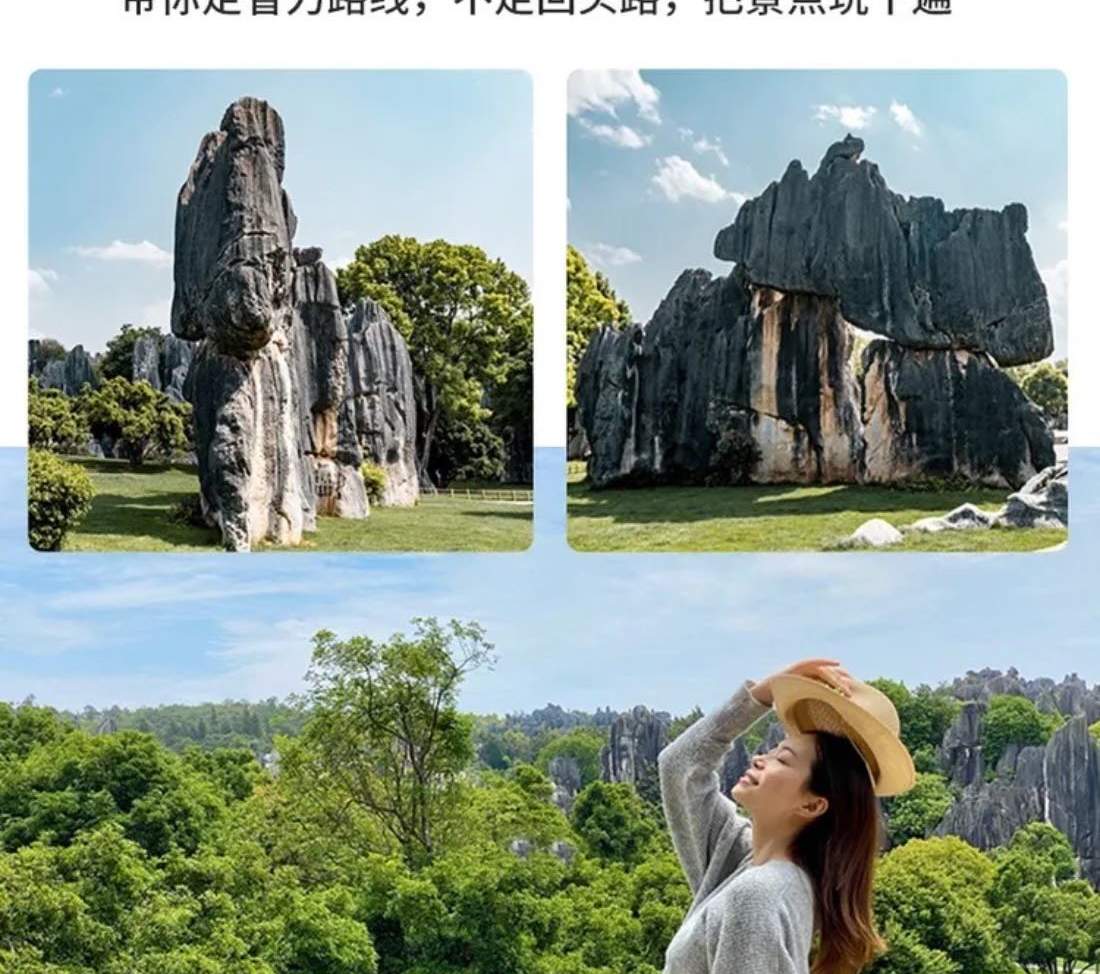 Yunnan Kunming Stone Forest and Dianchi Lake 1-Day Tour (Stone Forest ...