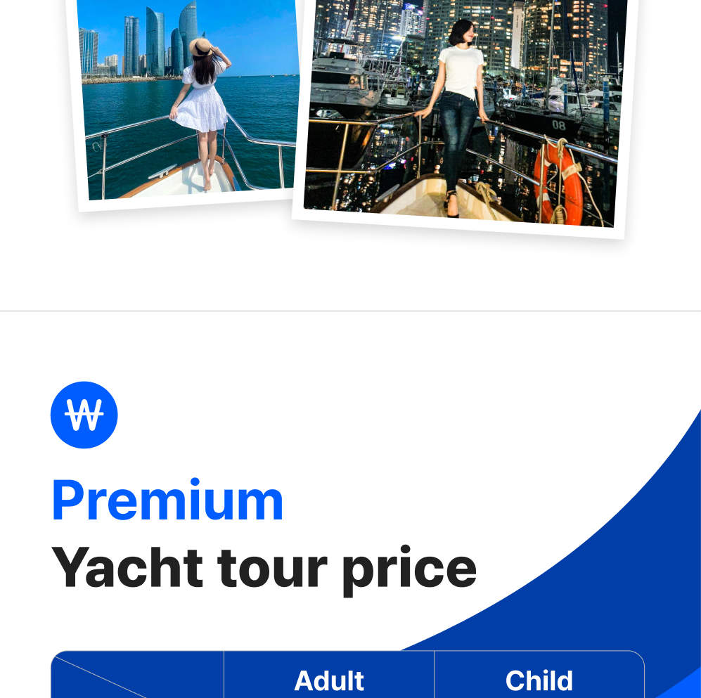 [Klook Discount] Luxury Yacht Experience in Busan (Photobook Free ...