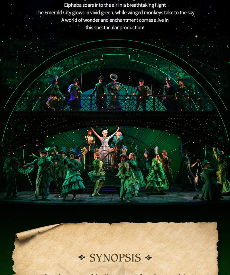 WICKED The Musical Ticket in Seoul - Klook États-Unis
