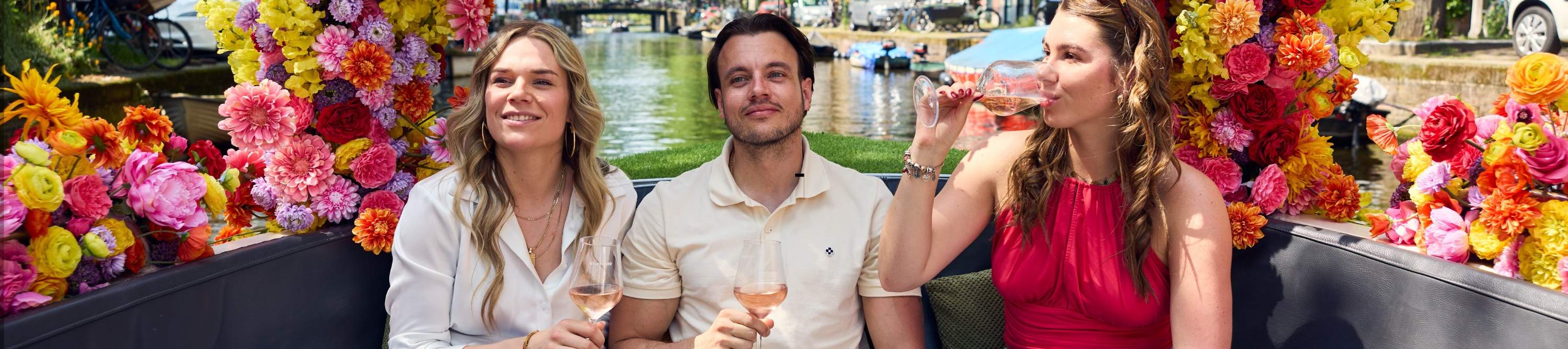 Flower Boat Canal Cruise with Local Guide in Amsterdam - Klook