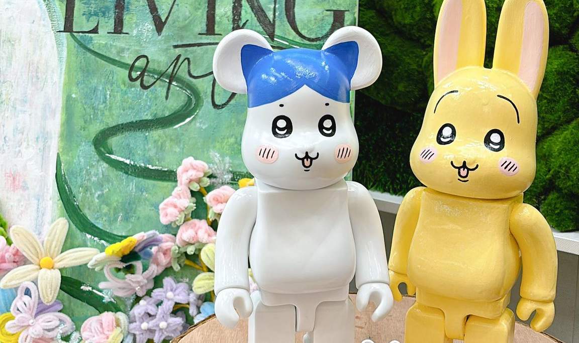 The Living Art | DIY Hand Painting BearBrick Creative Painting Workshop ...