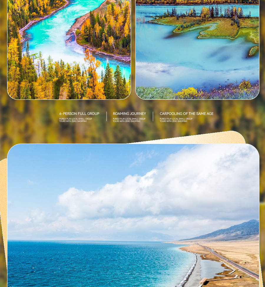 Xinjiang Lechang Three Lakes 8-Day Tour (Tianshan Tianchi + Hemu + Ahe ...