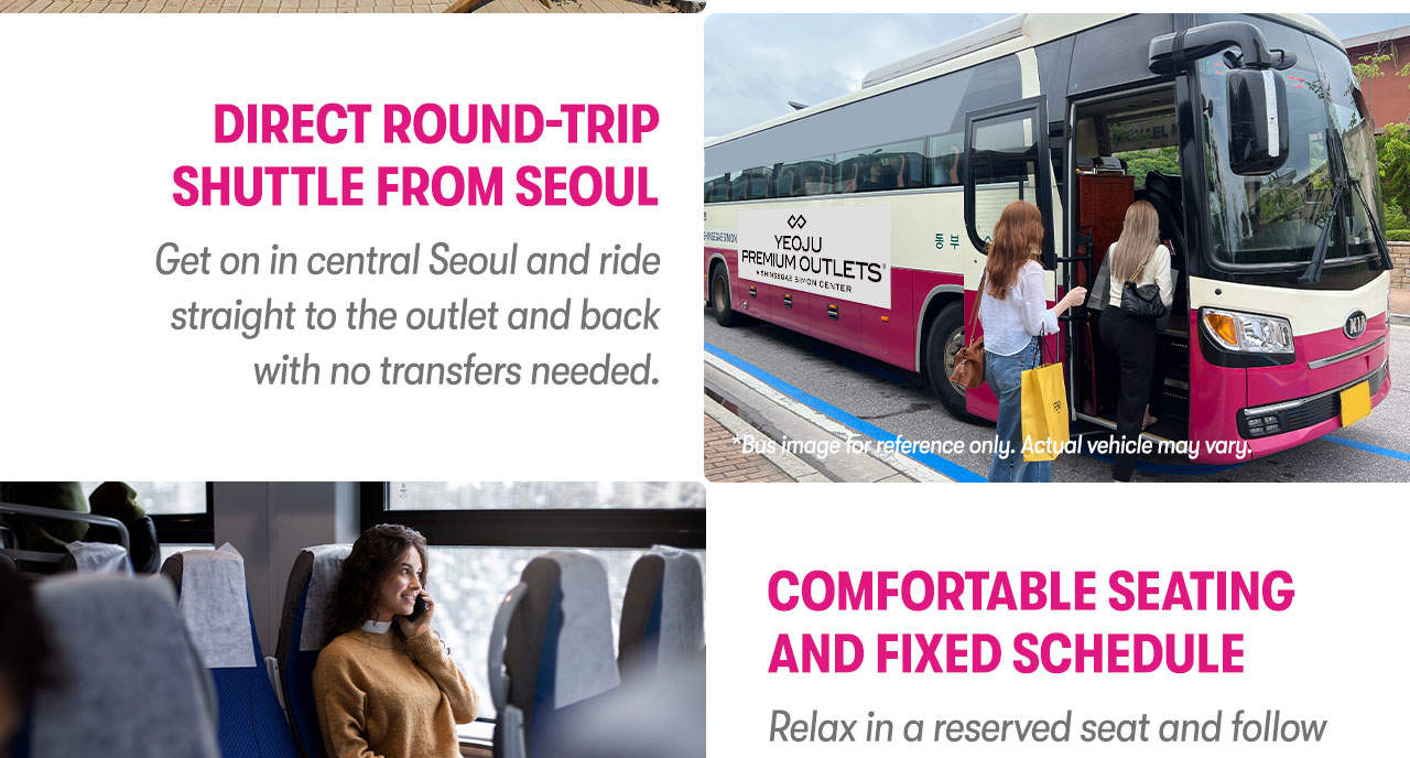 Yeoju Premium Outlets Shuttle Bus from Seoul - Klook Singapore