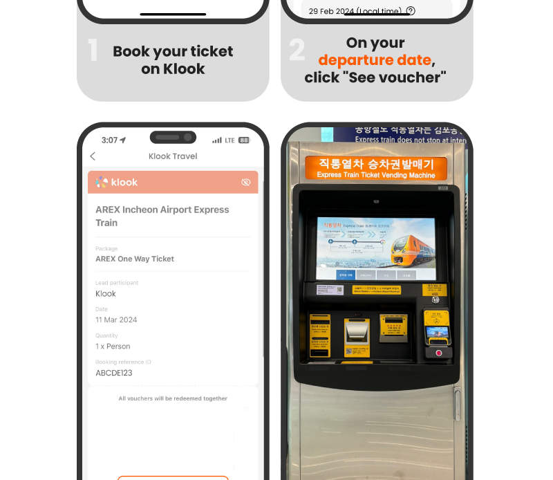 AREX Incheon Airport Express Train Ticket - Klook