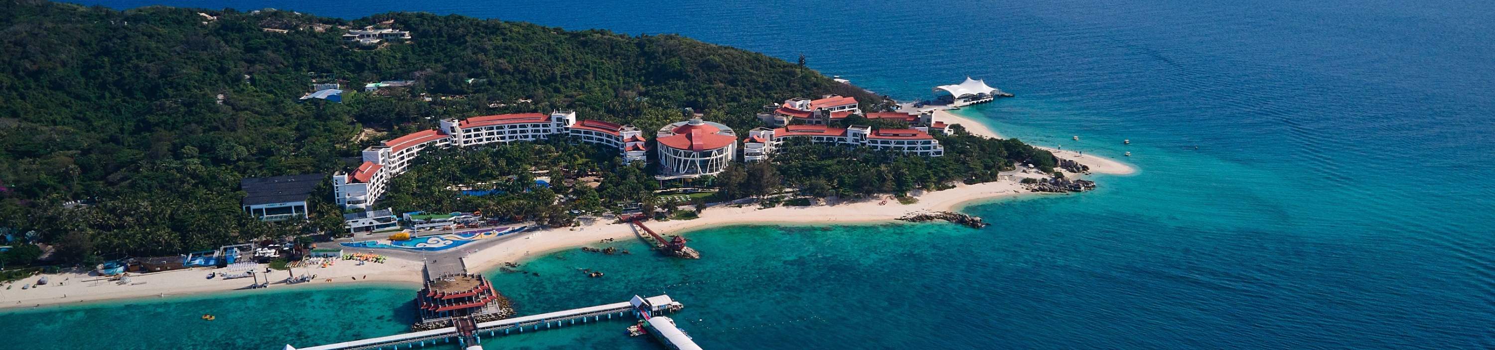 Hainan Sanya Wuzhizhou Island + Houhai Fishing Village + Duty Free City ...