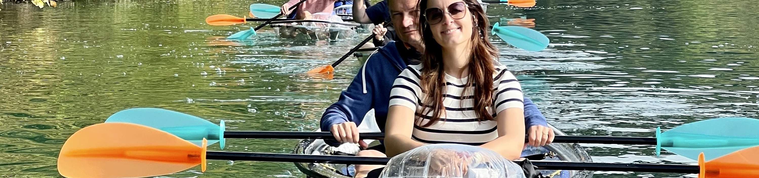 Explore Bled with Our Guided Kayaking Tour in a Transparent Kayak ...