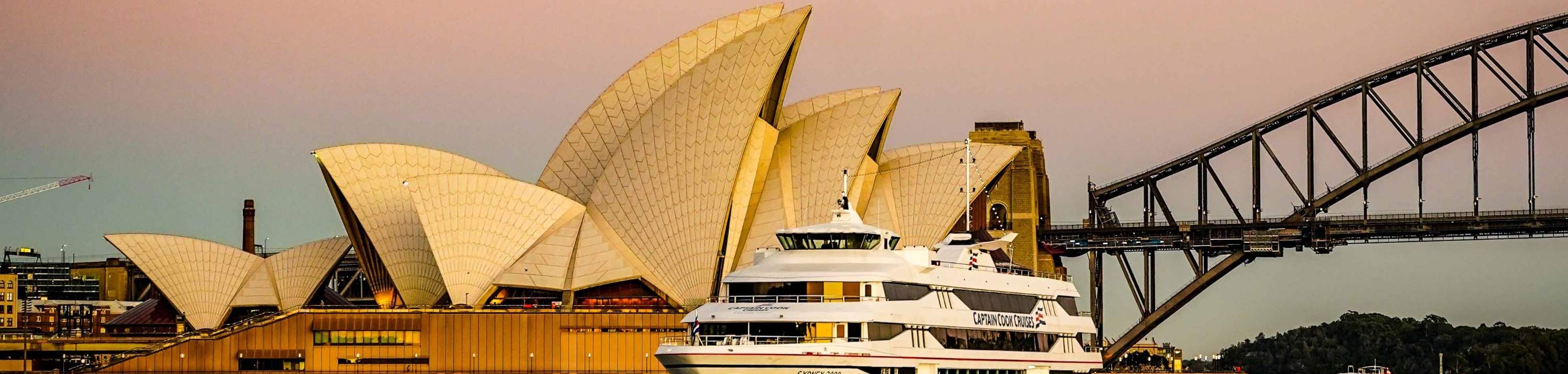 Sydney Harbor Sunset Dinner Cruise by Captain Cook - Klook Australia