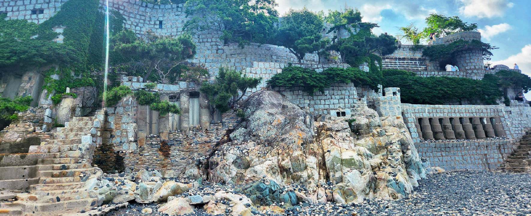 Oedo Island Tour from Busan: Maemiseong Castle, Windy Hill, Cruise ...