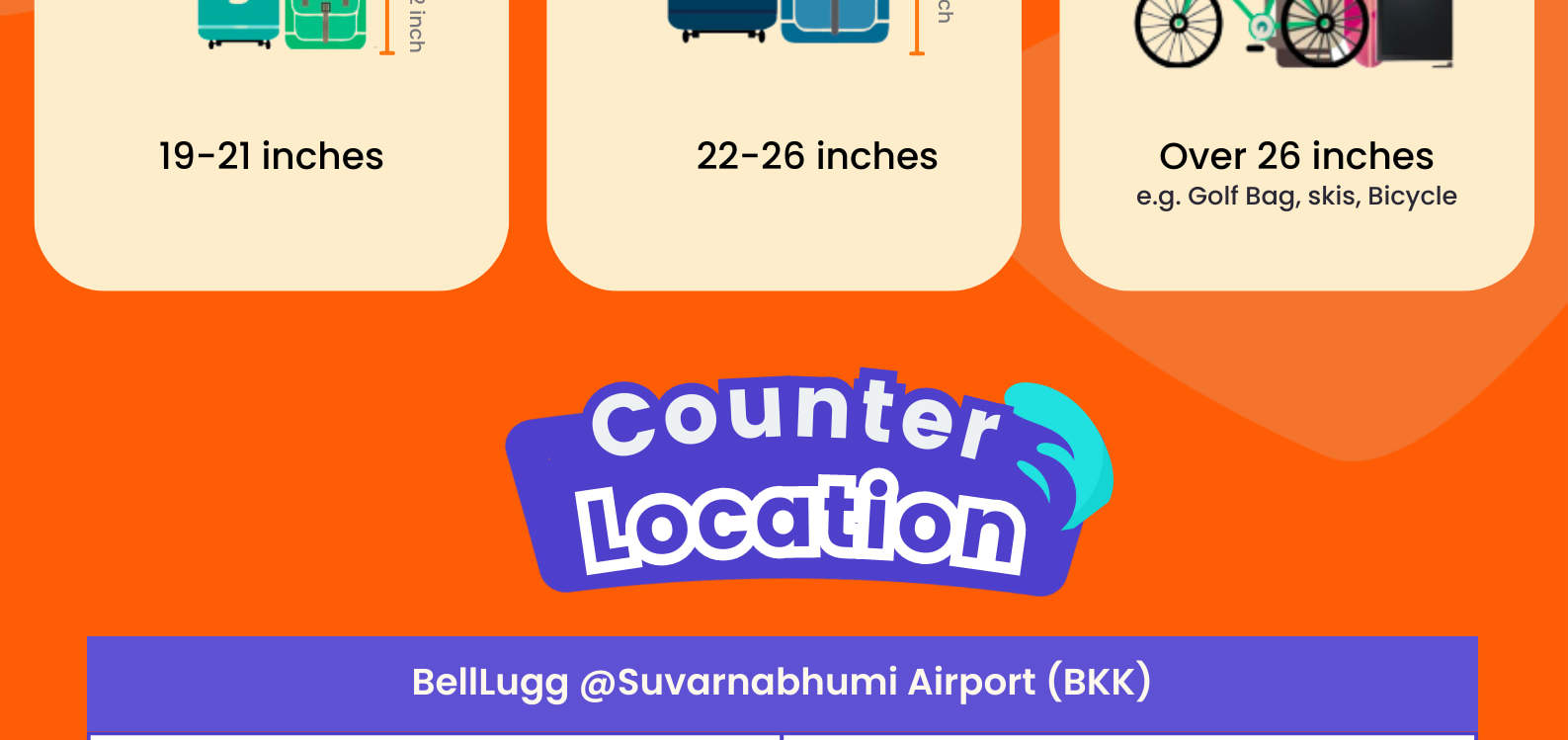 Belluggによるバンコク向け荷物預かりサービス | Klook